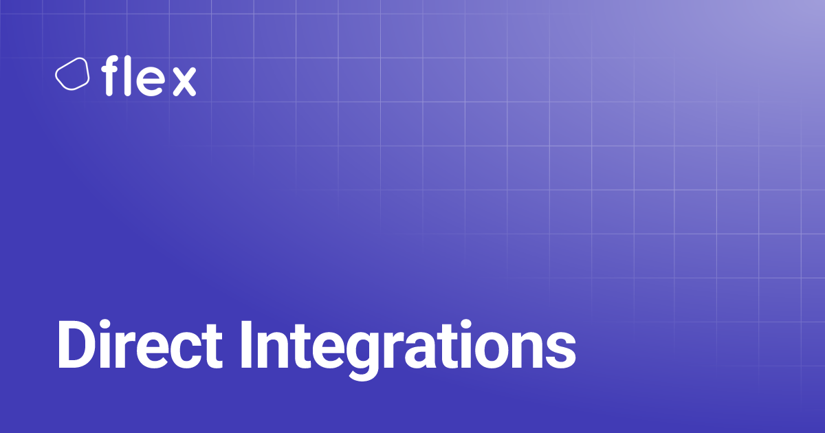 Direct Integrations | FlexDocs